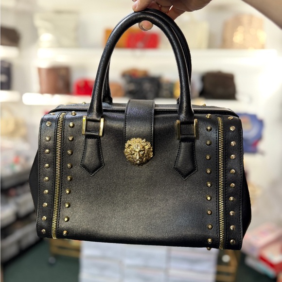 Bags | Versace Lion Boston | Poshmark